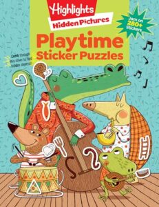 playtime sticker puzzles (highlights™ sticker hidden pictures®)