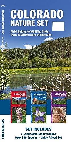 Colorado Nature Set: Field Guides to Wildlife, Birds, Trees & Wildflowers of Colorado (Nature Observation North America)