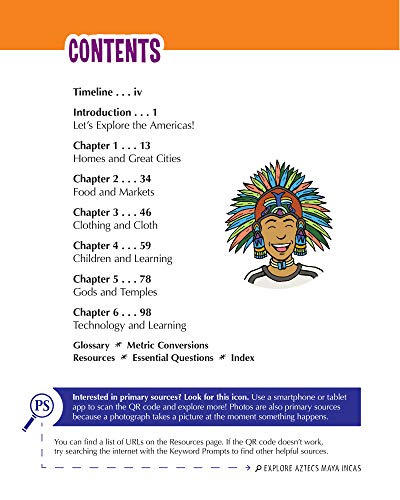 Ancient Civilizations: Aztecs, Maya, Incas!: With 25 Social Studies Projects for Kids