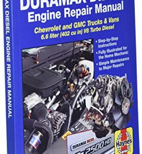 Duramax Diesel Engine for Chevrolet & GMC Trucks & Vans (01-12) Haynes TECHBOOK