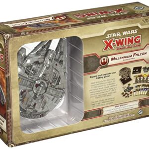 Star Wars X-Wing 1st Edition Miniatures Game Millenium Falcon EXPANSION | Strategy Game for Adults and Teens | Ages 14+ | 2 Players | Average Playtime 45 Minutes | Made by Atomic Mass Games