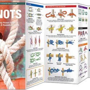 Knots: A Folding Pocket Guide to Scouting & Household Knots (Outdoor Recreation and Survival)