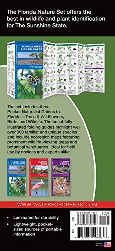 Florida Nature Set: Field Guides to Wildlife, Birds, Trees & Wildflowers of Florida (Nature Observation North America)