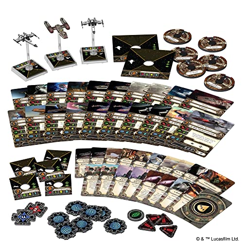 Star Wars X-Wing 1st Edition Miniatures Game Most Wanted EXPANSION PACK | Strategy Game for Adults and Teens | Ages 14+ | 2 Players | Average Playtime 45 Minutes | Made by Atomic Mass Games