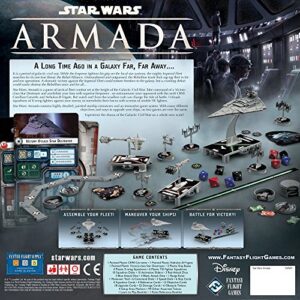 Star Wars Armada CORE SET | Star Wars Miniatures Battle Game | Strategy Game for Adults and Teens | Ages 14+ | 2 Players | Average Playtime 2 Hours | Made by Fantasy Flight Games