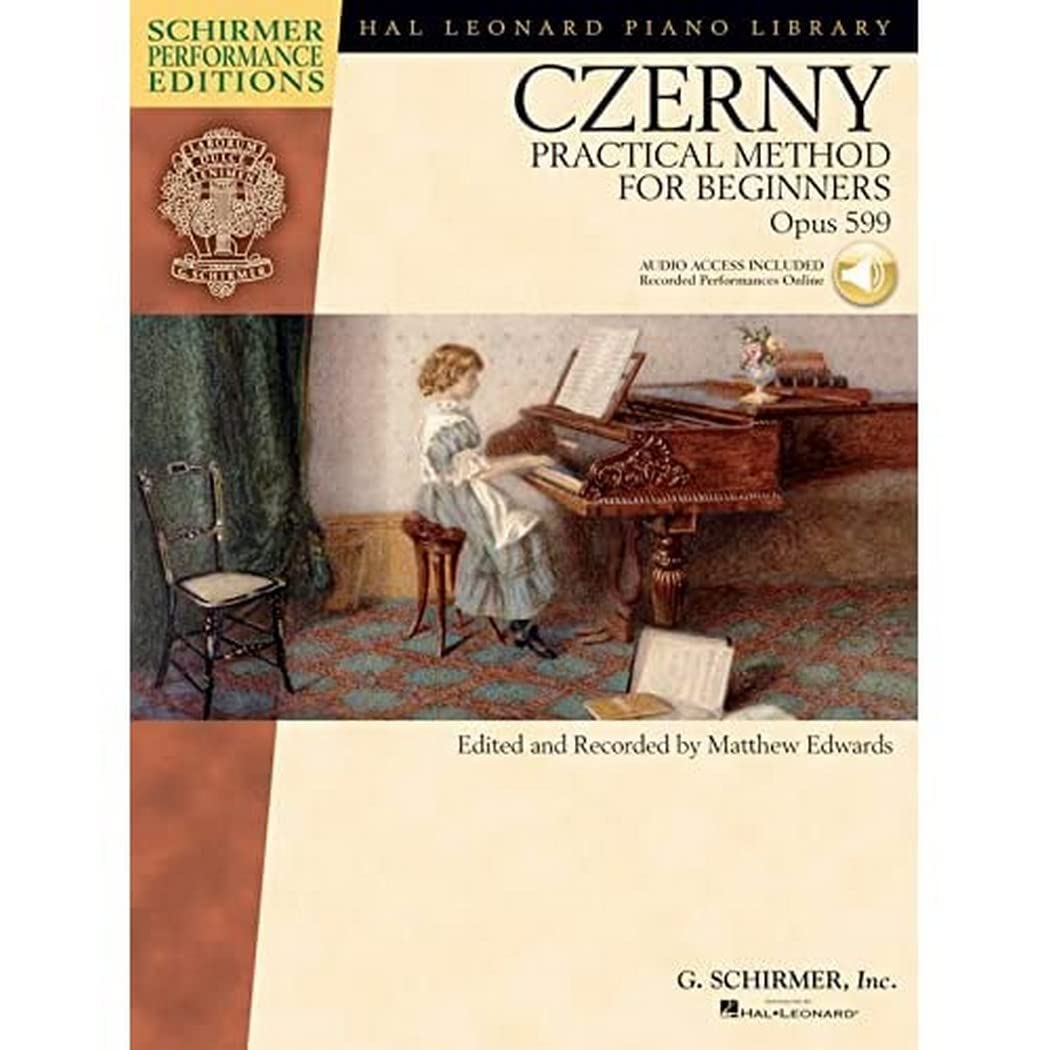 Carl Czerny - Practical Method for Beginners, Op. 599: With Online Audio of Performance Tracks (Hal Leonard Piano Library)