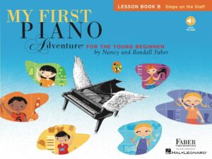 my first piano adventure - lesson book b (book/online audio)