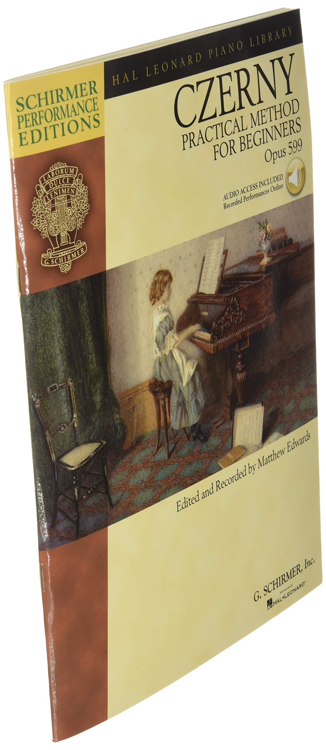 Carl Czerny - Practical Method for Beginners, Op. 599: With Online Audio of Performance Tracks (Hal Leonard Piano Library)