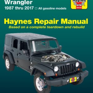 Jeep Wrangler 4-cyl & 6-cyl, 2WD & 4WD (87-17) Haynes Manual USA (Paperback)