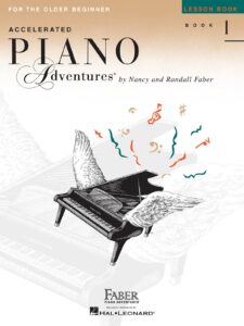 accelerated piano adventures for the older beginner - lesson book 1