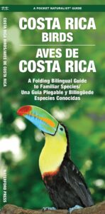 costa rica birds / aves de costa rica: a folding pocket guide to familiar species / una guía plegable portátil de especies conocidas (nature observation international)