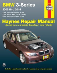 bmw 3-series (06-14) haynes repair manual (usa) (paperback)