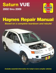 saturn vue (02-09) haynes repair manual (does not include information specific to hybrid models. includes thorough vehicle coverage apart from the specific exclusion noted)