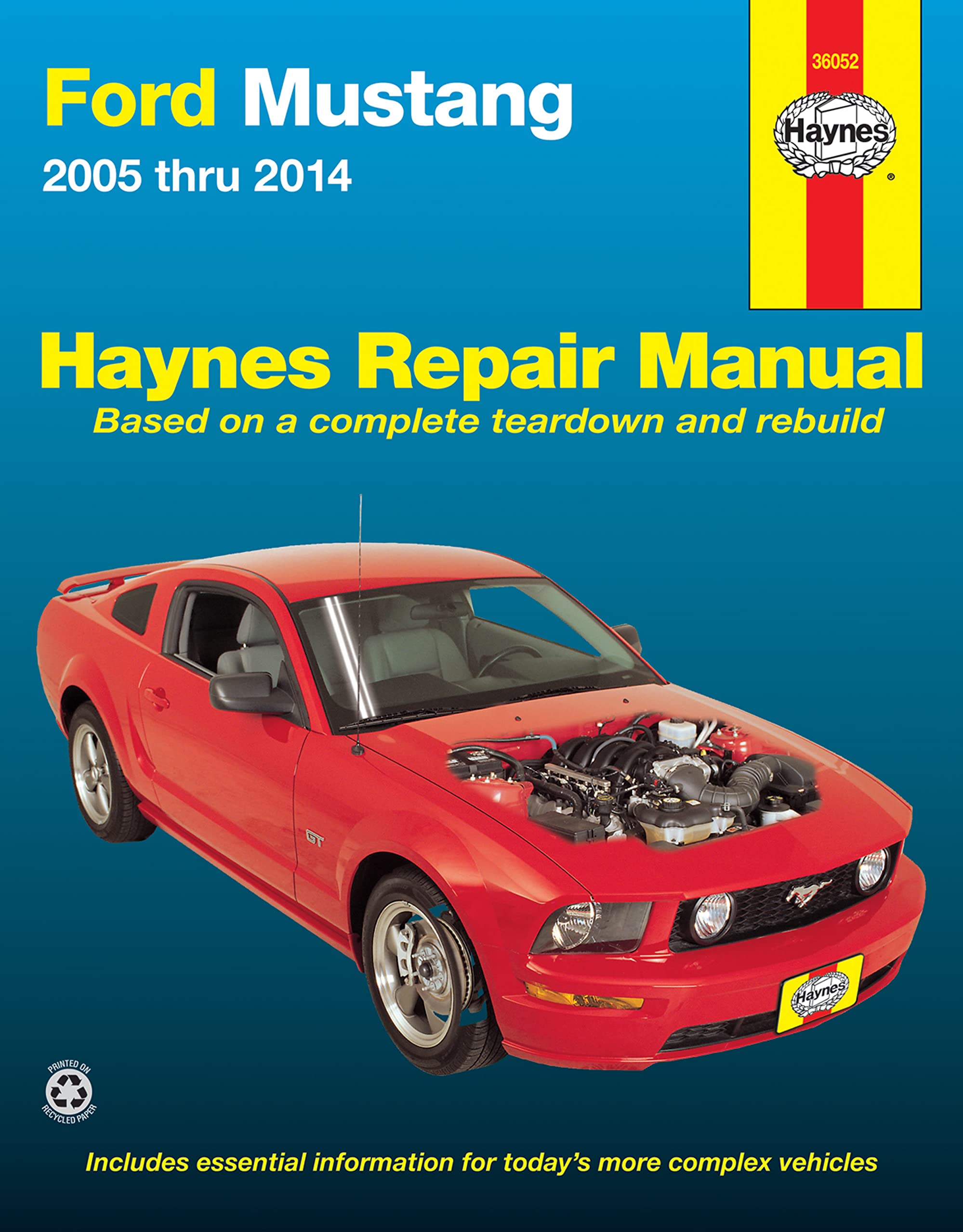 Ford Mustang (2005-2014) Haynes Repair Manual (USA) (Paperback)