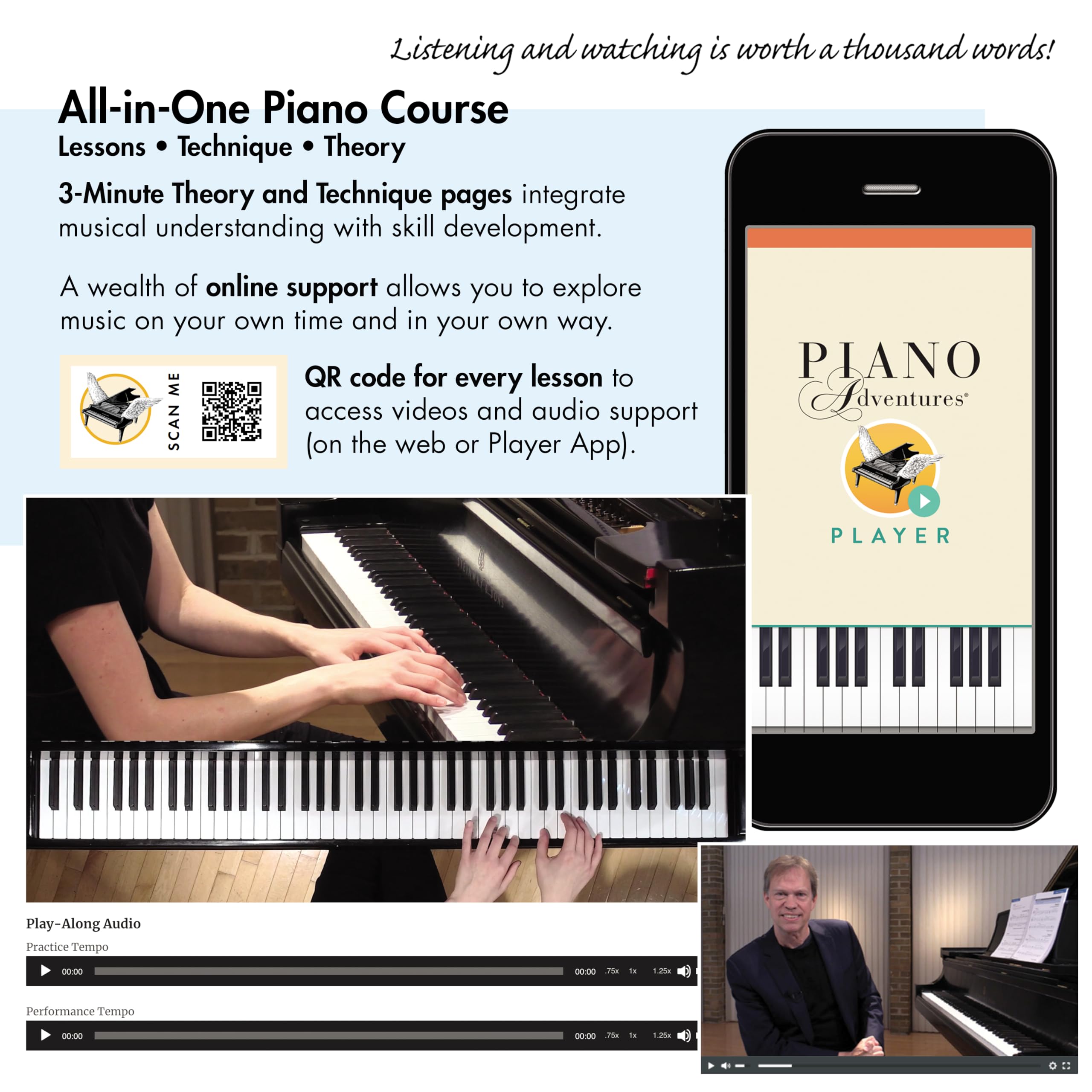 Adult Piano Adventures All-in-One Piano Course Book 2 Book/Online Audio