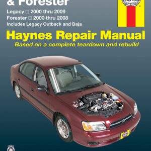 Subaru Legacy (00-09) & Forester (00-08) Haynes Repair Manual (USA) (Paperback)