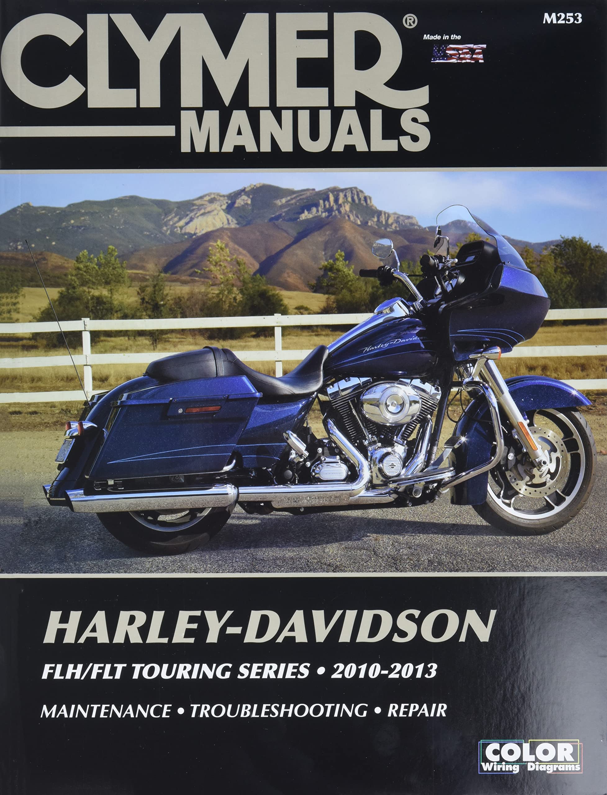 Harley-Davidson FLH/FLT Touring Series Motorcycle (2010-2013) Service Repair Man