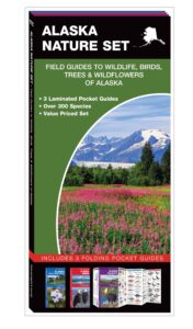 alaska nature set: field guides to wildlife, birds, trees & wildflowers of alaska (nature observation north america)