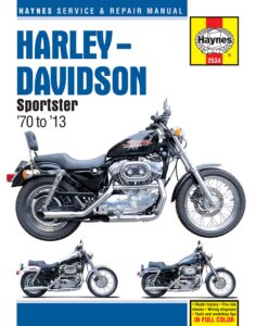 harley-davidson sportsters (70 - 13) haynes repair manual (paperback)