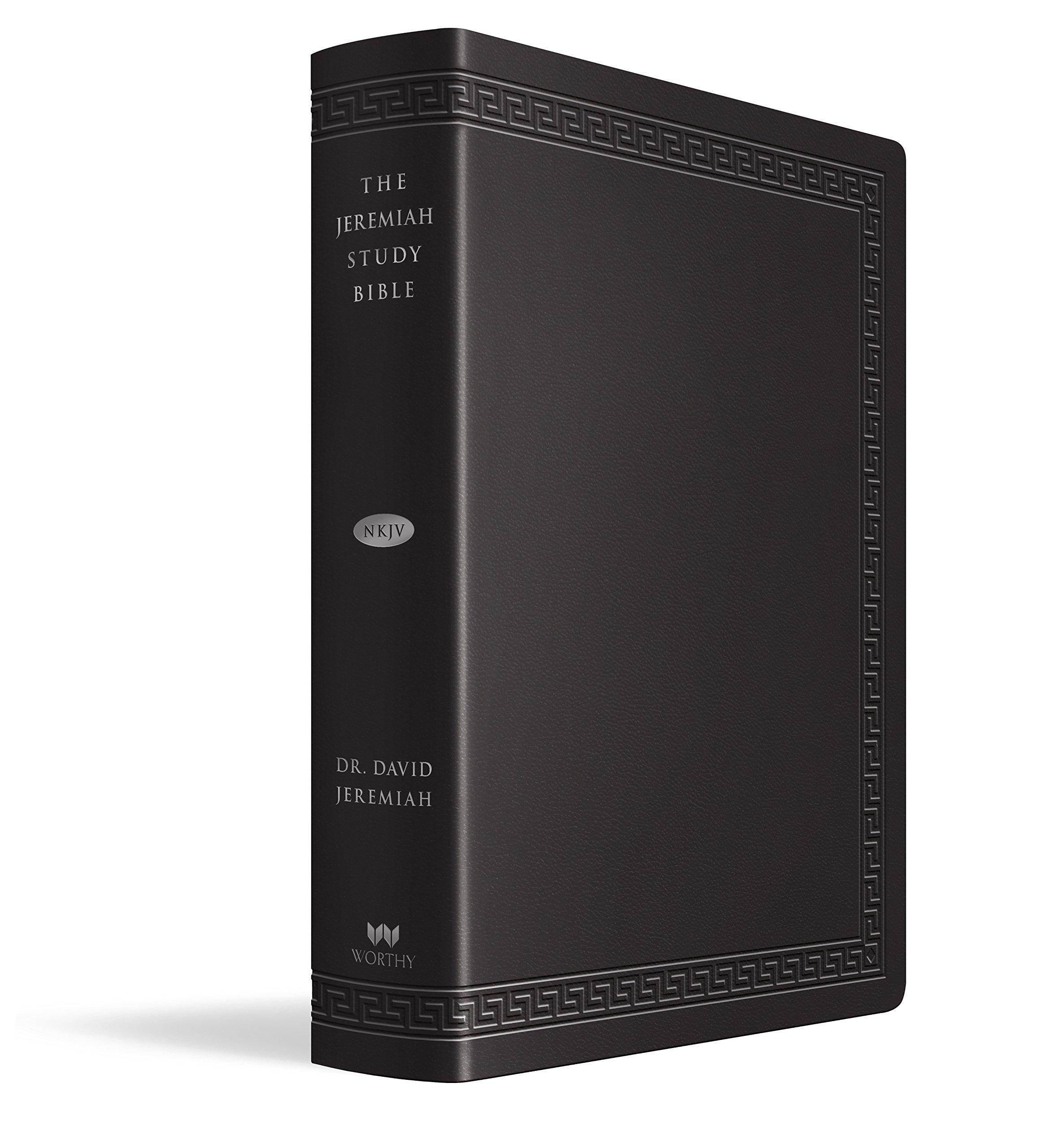 The Jeremiah Study Bible, NKJV Large Print Edition, Black LeatherLuxe®: What It Says. What It Means. What It Means for You.