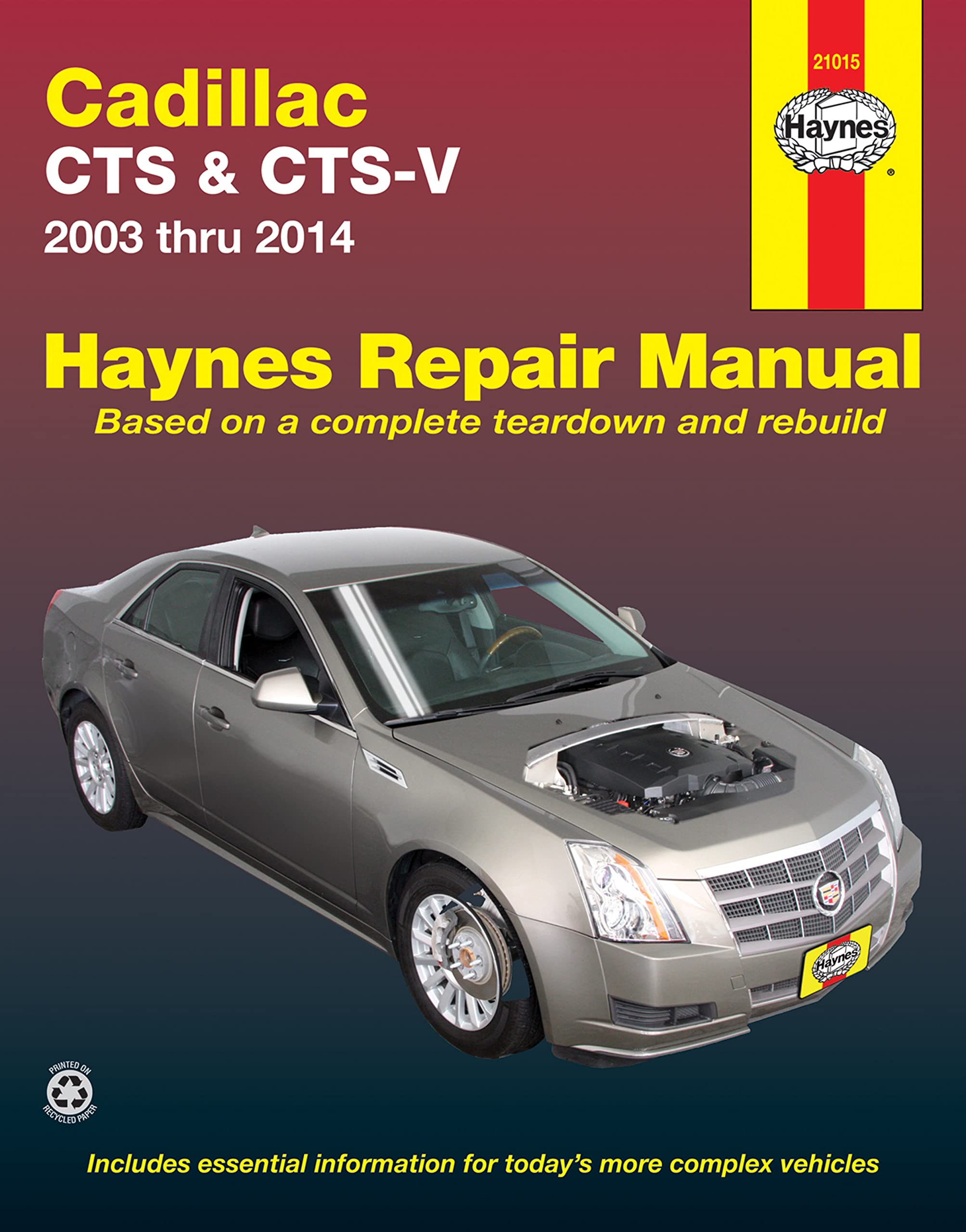 Cadillac CTS and CTS-V (03-14) Haynes Repair Manual