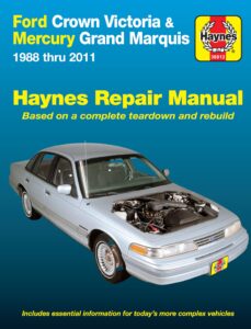 ford crown victoria & mercury grand marquis (88-11) (all fuel-injected models) haynes repair manual (does not include mercury marauder, 5.8l v8 engine or natural gas-fueled.)