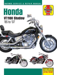 honda vt1100 shadow (85-07) haynes repair manual (paperback)