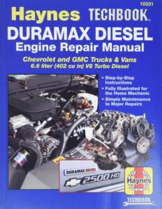 duramax diesel engine for chevrolet & gmc trucks & vans (01-12) haynes techbook