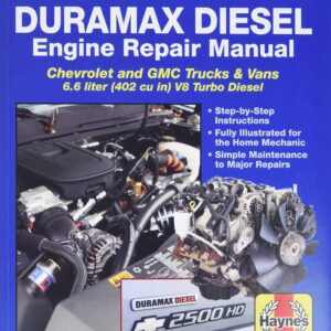 Duramax Diesel Engine for Chevrolet & GMC Trucks & Vans (01-12) Haynes TECHBOOK