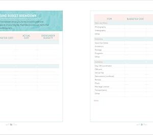 The Budget-Savvy Wedding Planner & Organizer: Checklists, Worksheets, and Essential Tools to Plan the Perfect Wedding on a Small Budget