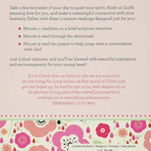 3-Minute Devotions for Girls: 180 Inspirational Readings for Young Hearts