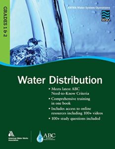 water system operations (wso) water distribution, grades i & ii (awwa water system operations)