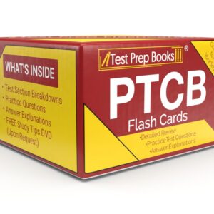 PTCB Exam Study Cards: PTCB Exam Prep 2025-2026 with Practice Test Questions for the Pharmacy Technician Certification Exam [3rd Edition]