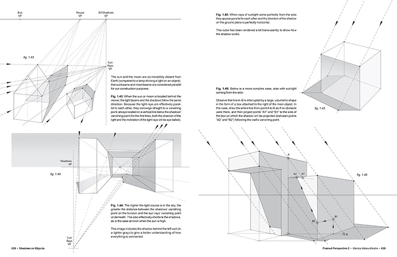 Framed Perspective Vol. 2: Technical Drawing for Shadows, Volume, and Characters