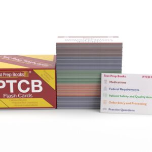 PTCB Exam Study Cards: PTCB Exam Prep 2025-2026 with Practice Test Questions for the Pharmacy Technician Certification Exam [3rd Edition]