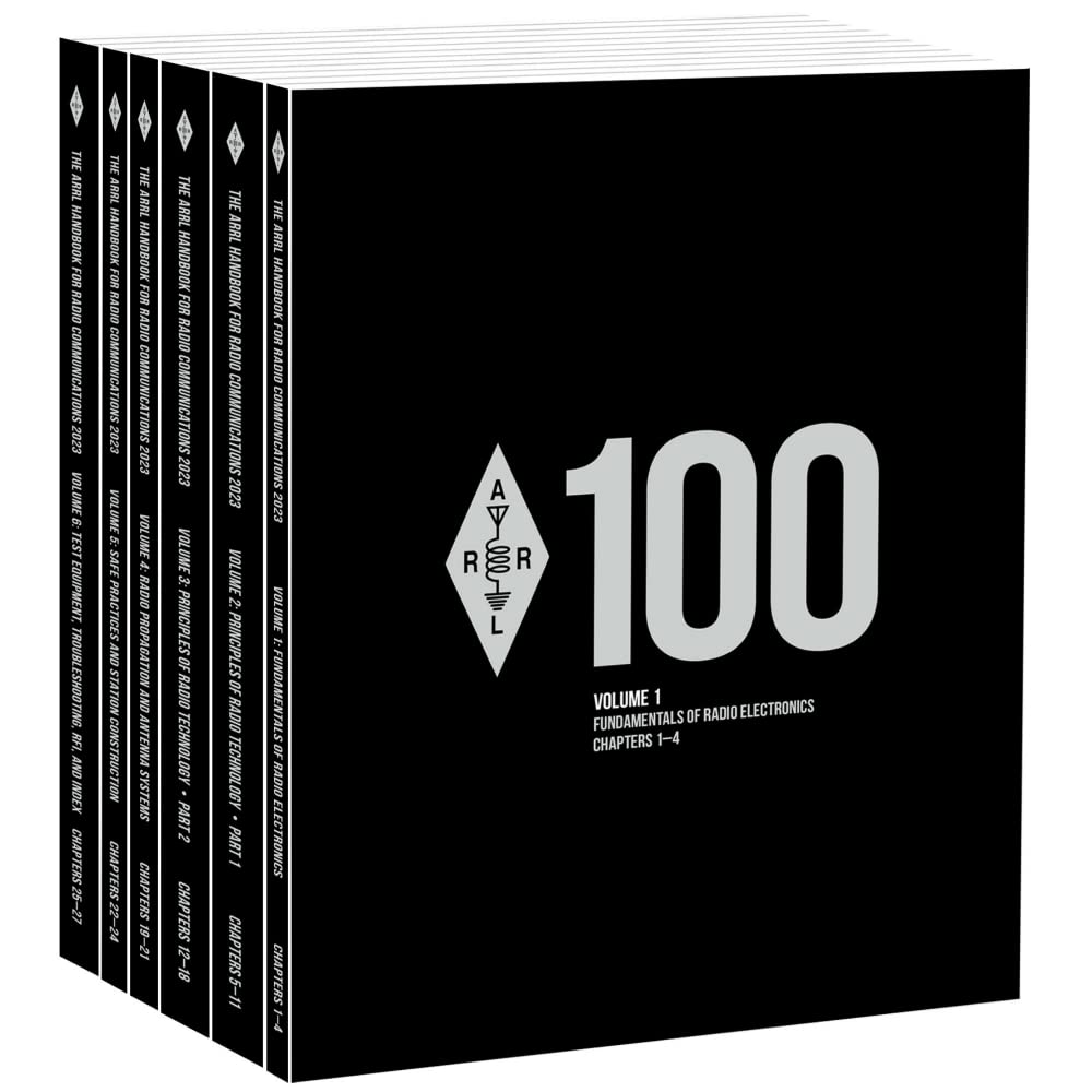 ARRL Handbook for Radio Communications 100th Edition Six-Volume Set – The Comprehensive RF Engineering Reference