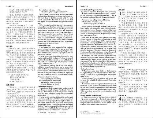 CCB (Simplified Script), NIV, Chinese/English Bilingual Bible, Hardcover, Black/Gold (Chinese Edition)