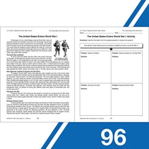 Mark Twain People and Events US History Workbook for Middle School, American History High School Books, Social Studies Classroom or Homeschool Curriculum