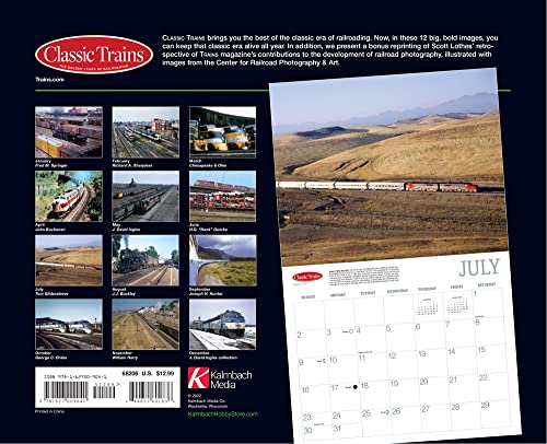 Classic Trains 2023 Calendar