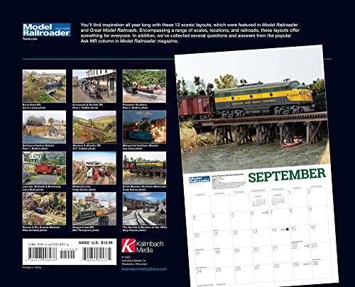 Model Railroader 2023 Calendar