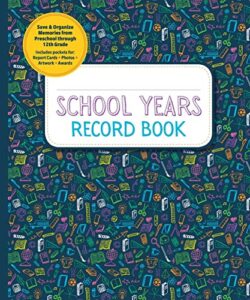 school years record book: capture and organize memories from preschool through 12th grade (reader's digest)