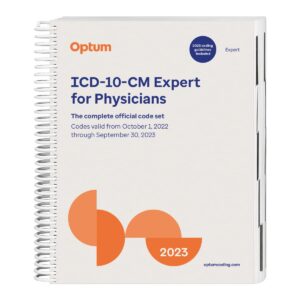 2023 icd-10-cm expert for physicians with guidelines (spiral)