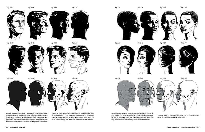 Framed Perspective Vol. 2: Technical Drawing for Shadows, Volume, and Characters