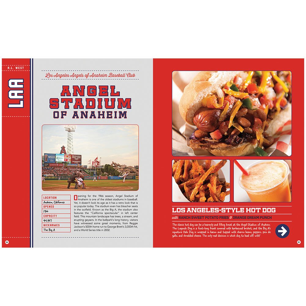 Ballpark Eats: Recipes Inspired by Americas Baseball Stadiums (Sports Illustrated Kids)