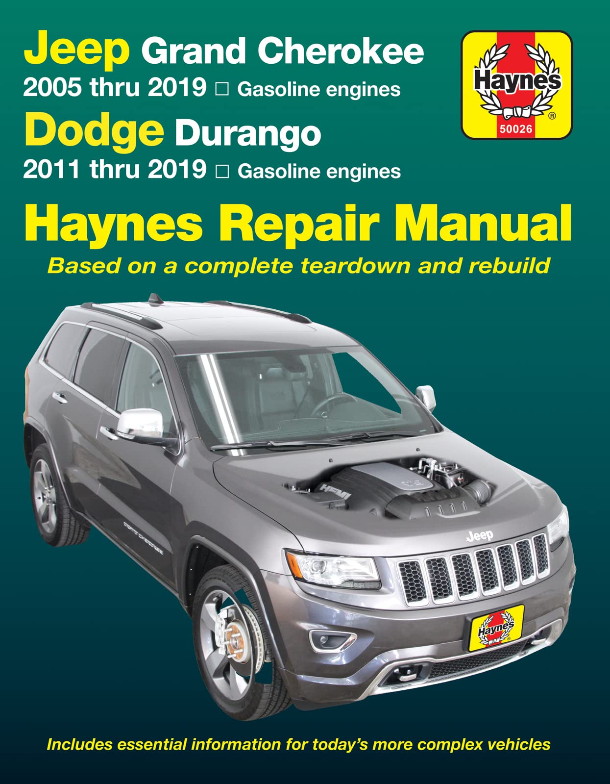 Jeep Grand Cherokee (2005-2019) Haynes Repair Manual (USA) (Paperback)