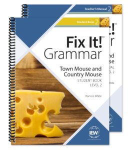 fix it! grammar: level 2 town mouse and country mouse [teacher/student combo]