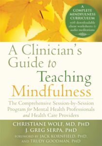 a clinician's guide to teaching mindfulness: the comprehensive session-by-session program for mental health professionals and health care providers