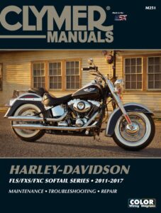 harley-davidson fls/fxs/fxc softail series (2011-2017) clymer repair