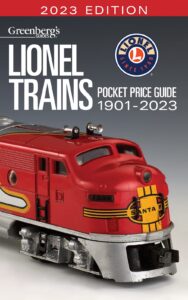 lionel trains pocket price guide 1901-2023