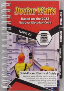 dr. watts pocket electrical guide based on the nec 2023